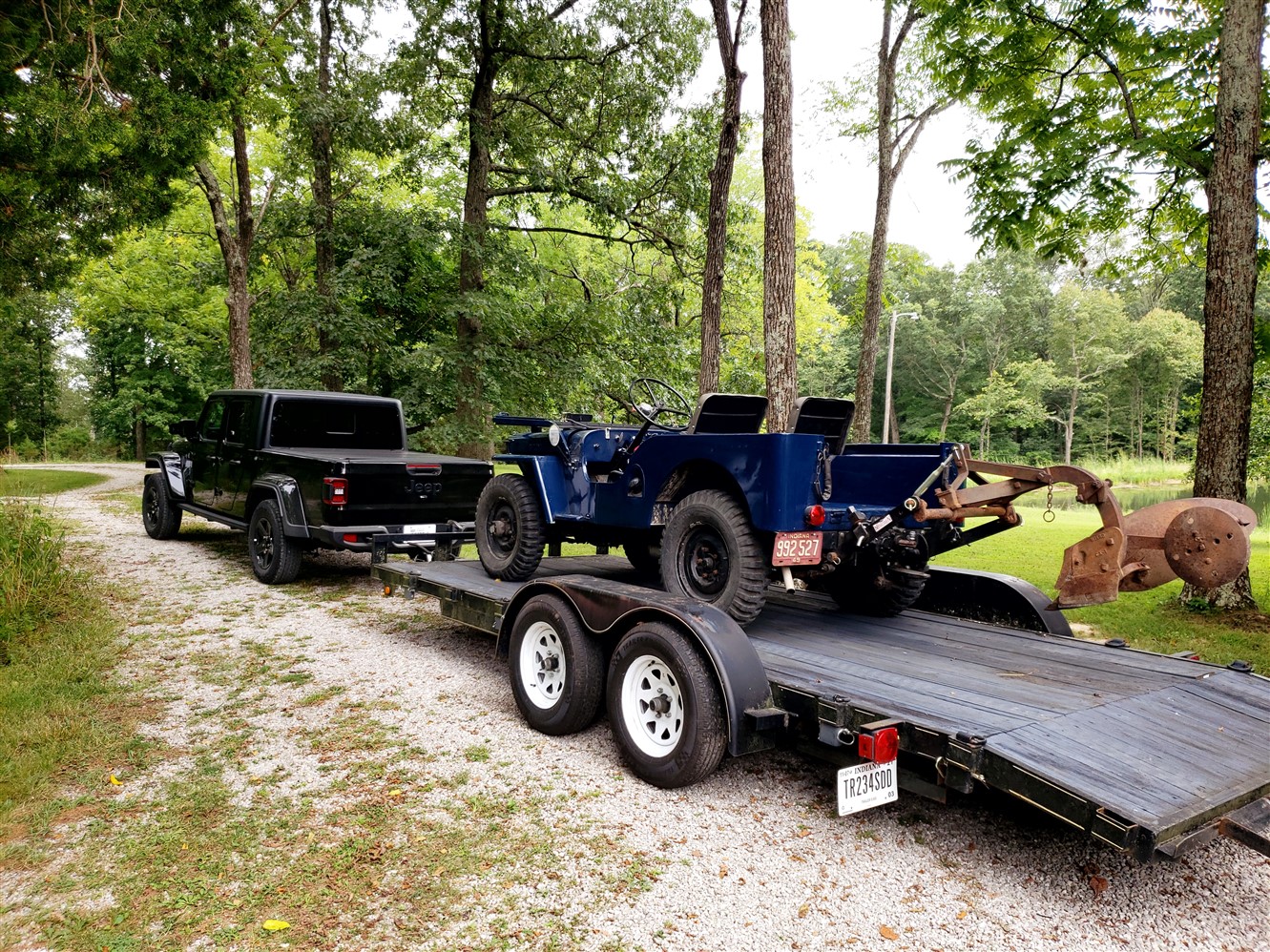 The proper tow vehicle for a Farm Jeep – FarmJeep.com